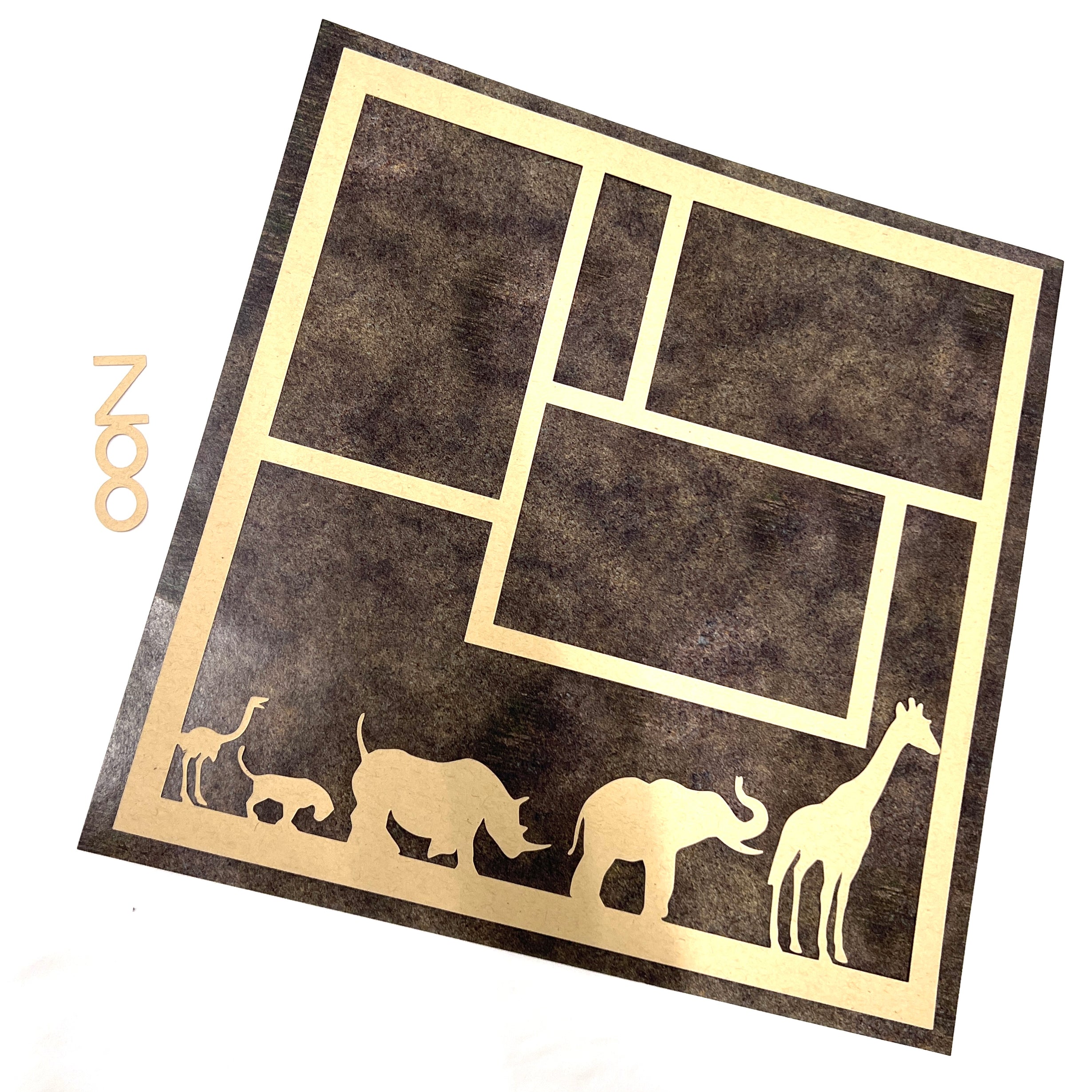 12"x 12" Zoo Layout – Creative Paper Arts