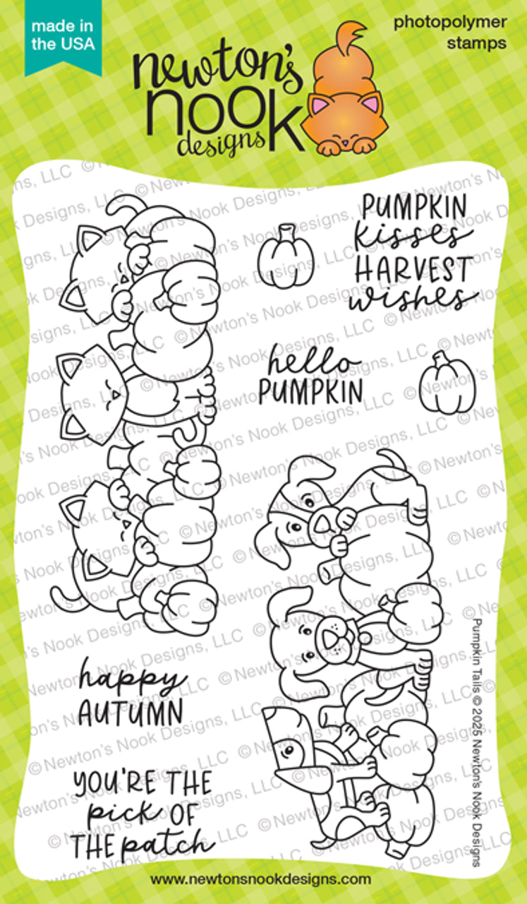 Newton's Nook - Pumpkin Tails Stamp Set – Creative Paper Arts