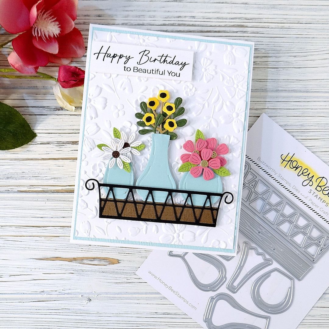 Honey Bee - Bud Vase Dies – Creative Paper Arts